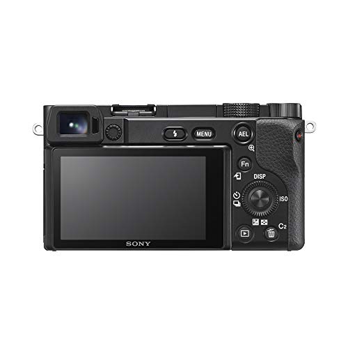 Sony a6100 Mirrorless Camera 4K APS-C ILCE-6100YB with 2 Lens Kit 16-50mm + 55-210mm and Deco Gear Case + Extra Battery + Flash + Wide Angle & Telephoto Lens + Filter Kit + 64GB Accessories Bundle
