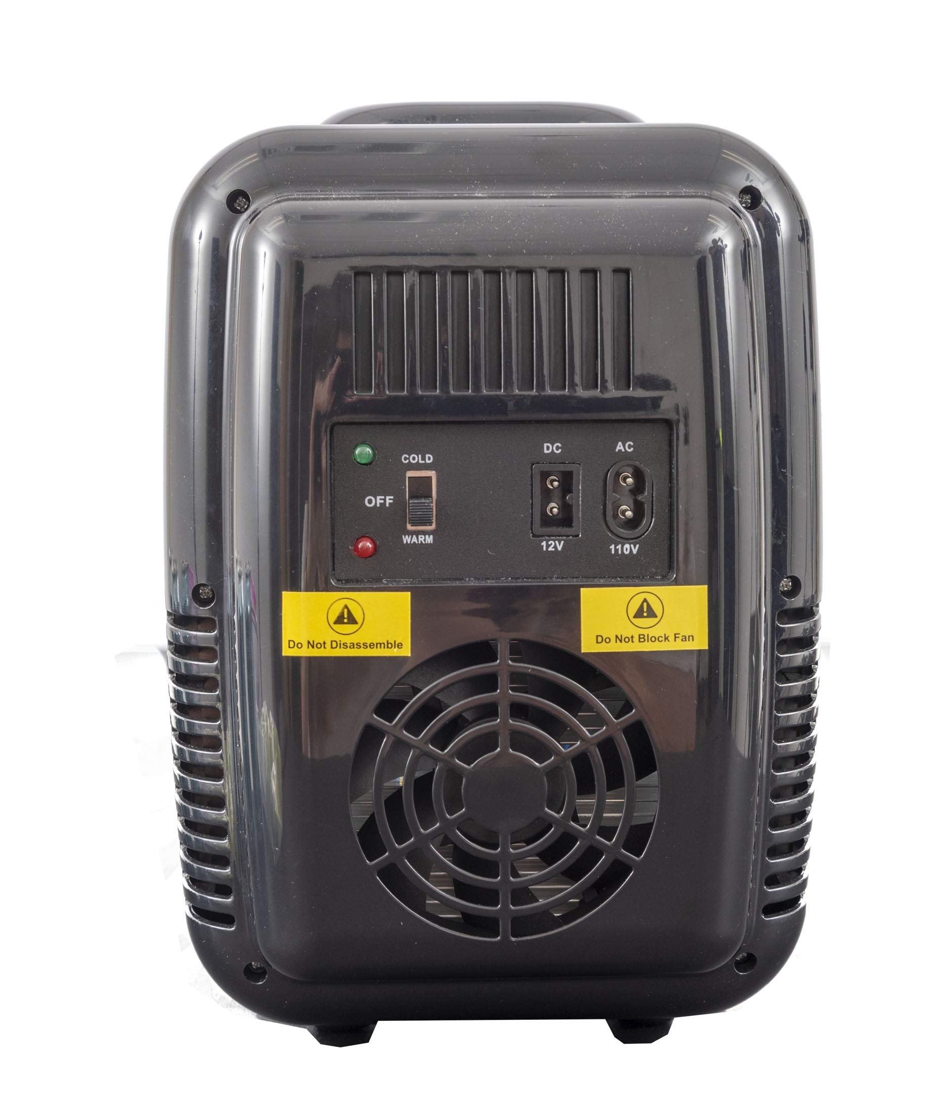 Stand Up Desk Store Portable Mini Fridge Cooler and Warmer - Compatible with AC, USB, and 12V Cigarette Lighter Plugs