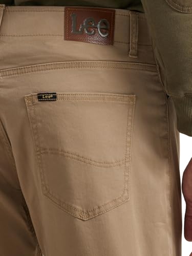 Lee Men's Extreme Motion Straight Taper Jean Cougar 32W x 29L