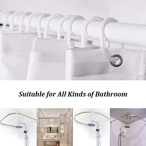 4 Pcs Durable Fabric African American Bathroom Shower Curtain Set,Bathroom Sets with Black Girl Shower Curtain and Rugs,with Toilet Lid Cover and Bath Mat