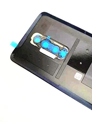 BSDTECH Battery Back Cover Rear Panel Glass +Camera Lens for Oneplus 7 Pro 6.67" GM1911 GM1913 GM1917 GM1910 GM1915 (Nebula Blue)