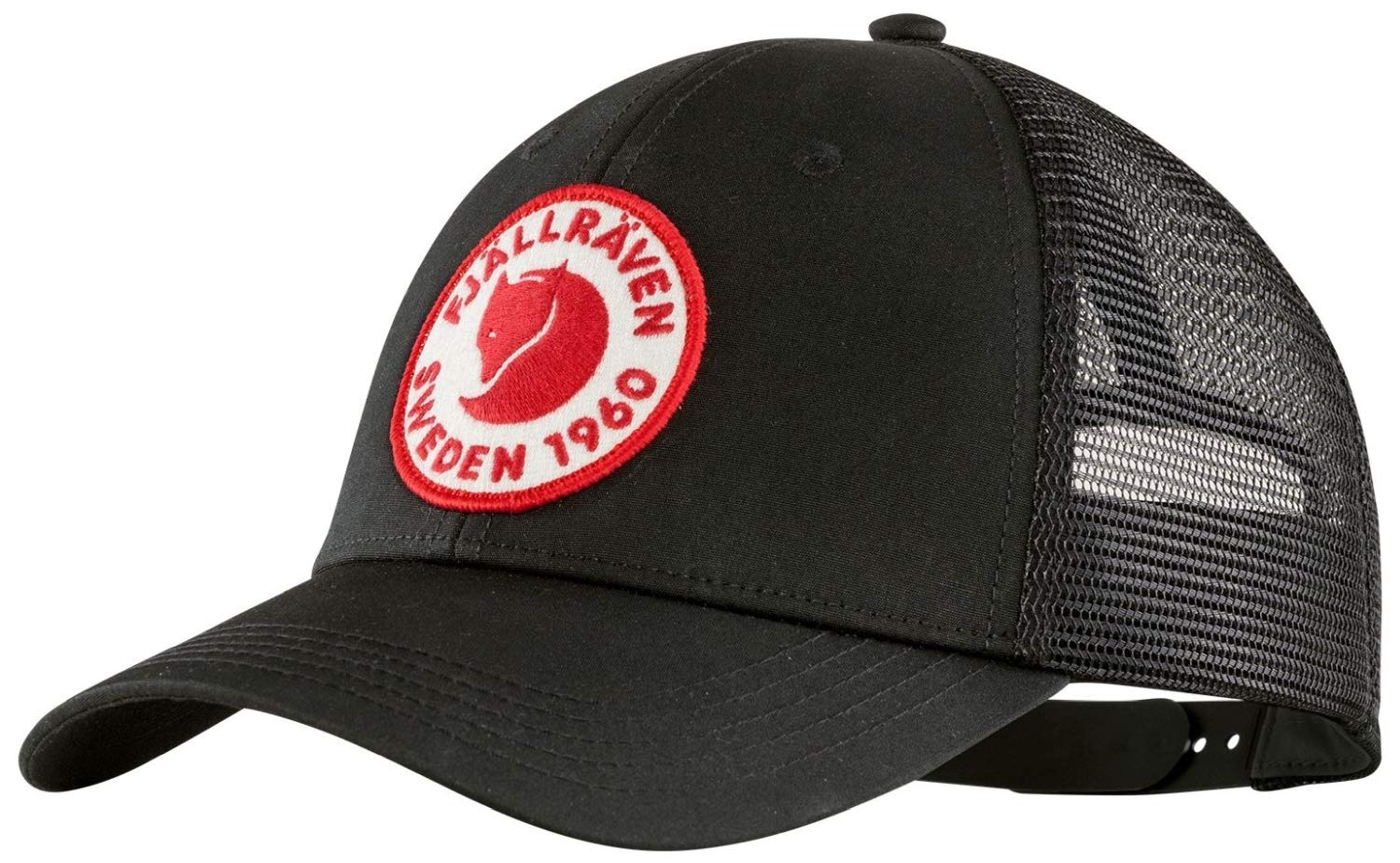 Fjallraven Langtradarkeps Hat - Black Small/Medium