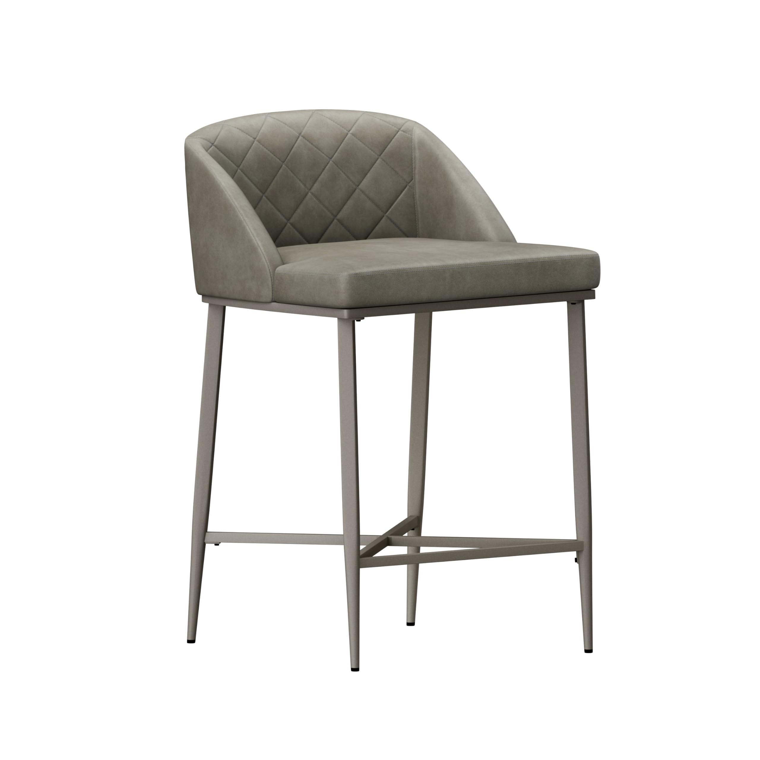 Hillsdale Furniture Phoenix Counter Height Stool (Set of 2), Gray