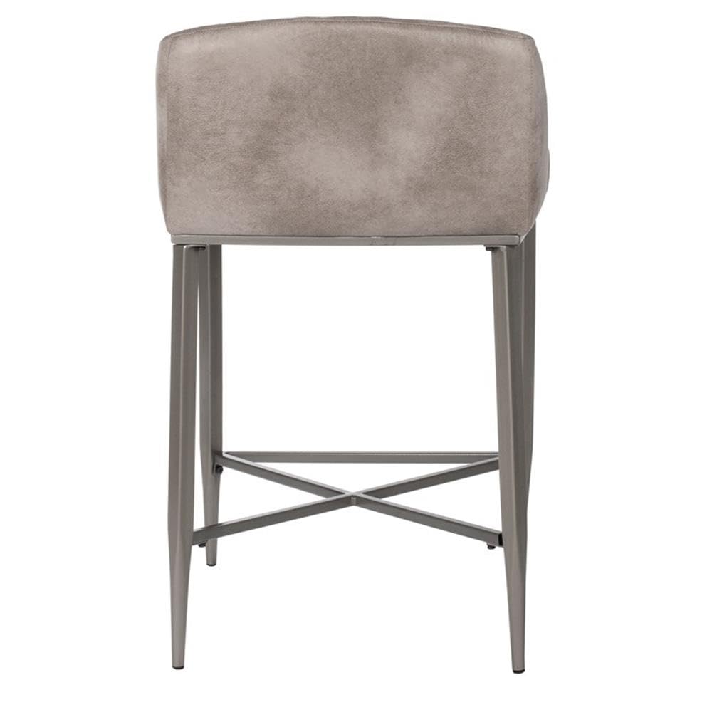 Hillsdale Furniture Phoenix Counter Height Stool (Set of 2), Gray