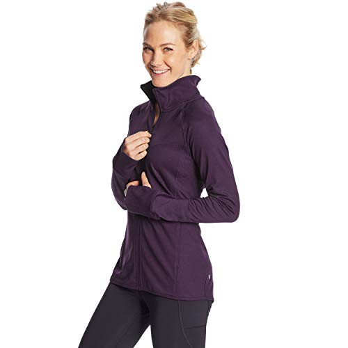 C9 Champion Women's Full Zip Cardio Jacket, Craft Purple, Medium
