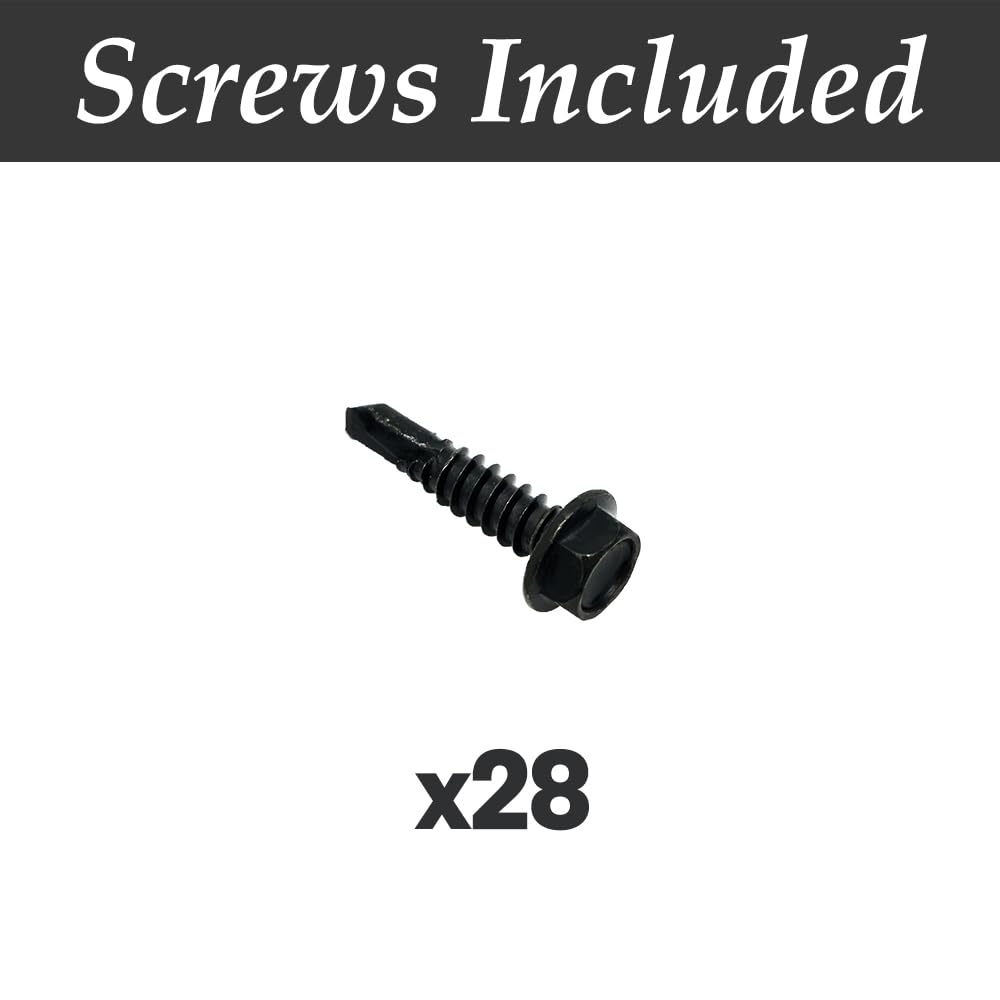 skysen Stainless Steel Vinyl Wood Fence Self Closing Gate Hinges Black(2063 Pair)