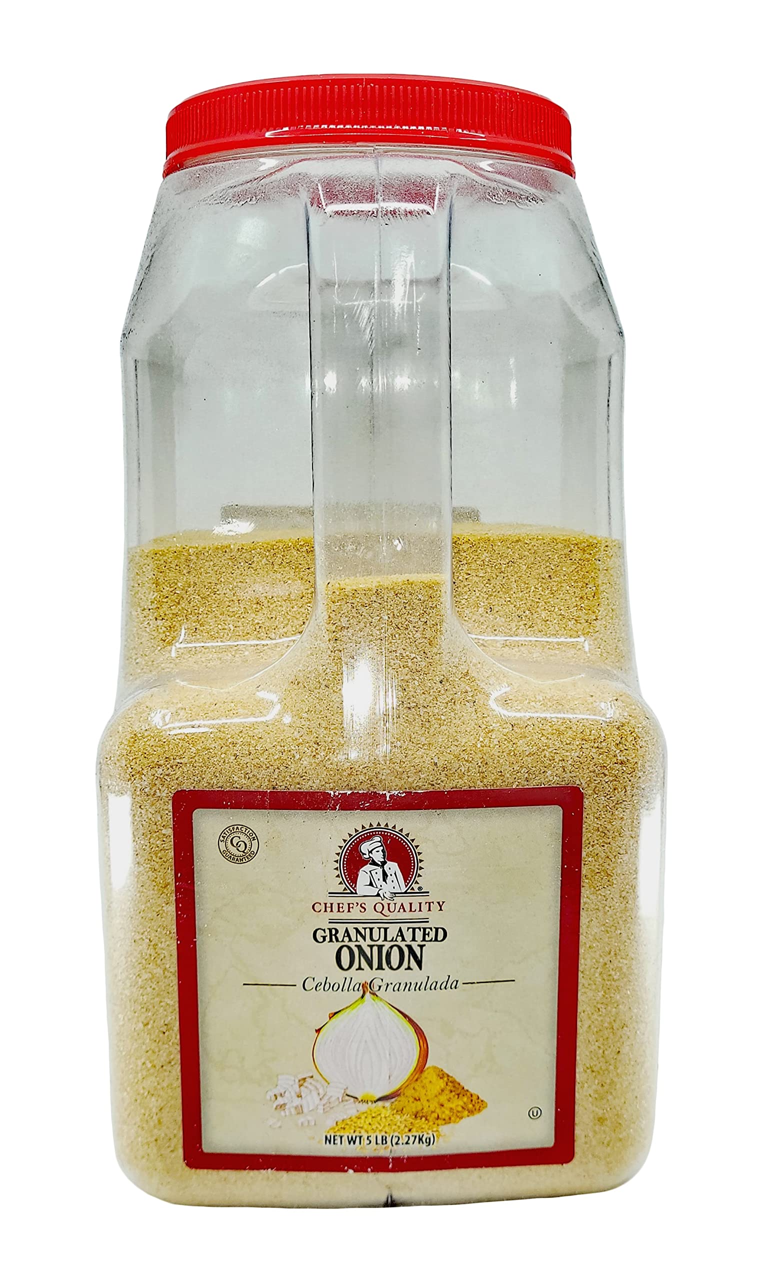 Chef's Quality Granulated Onion 5lb