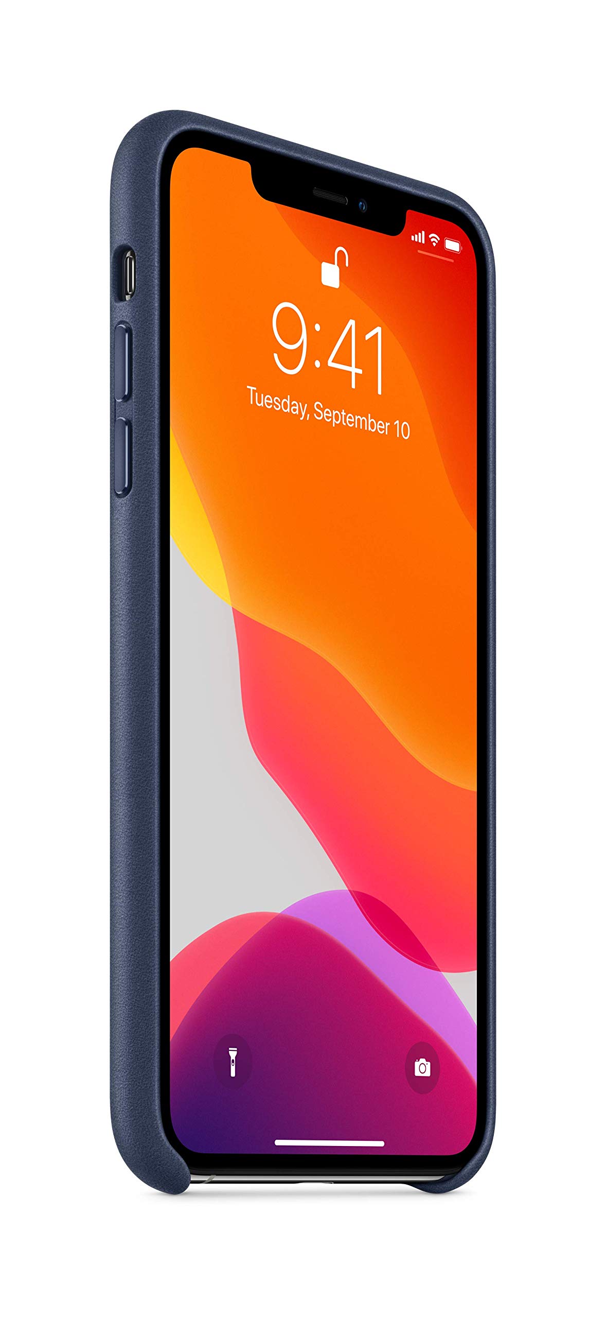 Apple iPhone 11 Pro Max Leather Case - Midnight Blue