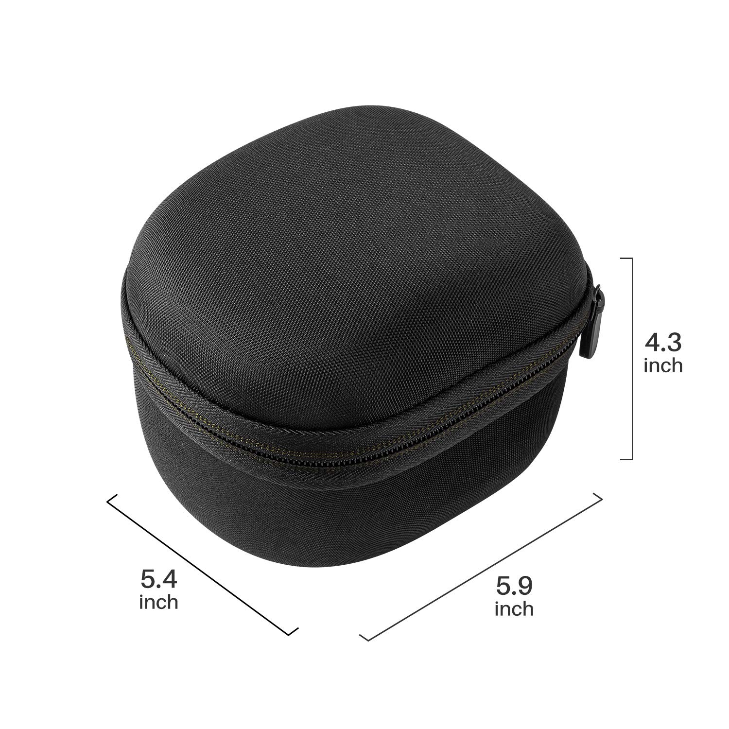 Storage Hard Travel Case Compatible with Howard Leight Impact Electric awesafe Shooting Earmuff and Walker's Razor Slim Muff
