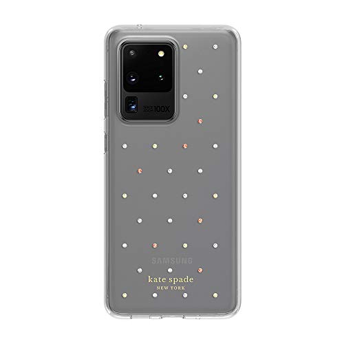 kate spade new york Samsung Galaxy S20 Ultra Protective Hardshell Case - Pin Dot Gems & Pearls (KSSA-061-PDGPC)