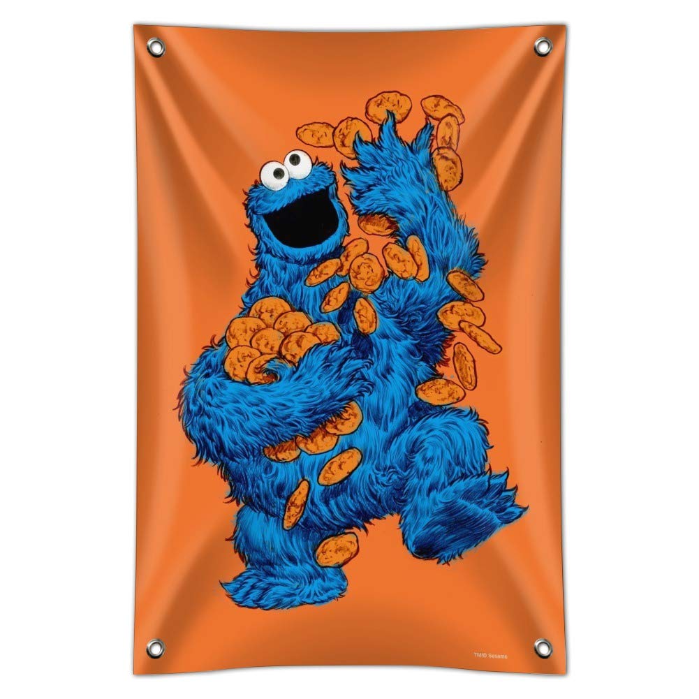 GRAPHICS & MORE Sesame Street Vintage Cookie Monster Home Business Office Sign