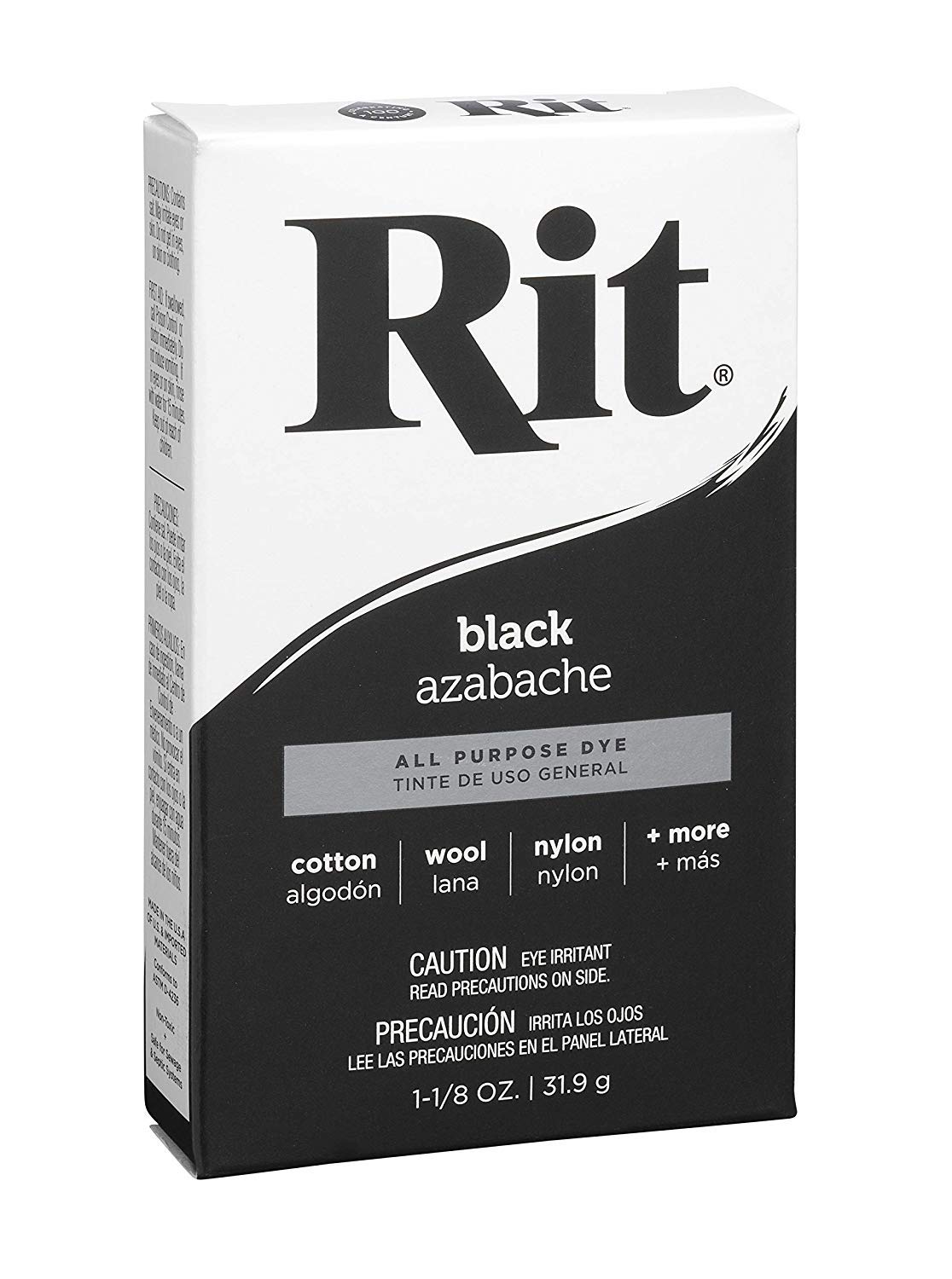 Rit, Black Purpose Powder Dye, 1-1/8 oz (Тwo Рack)