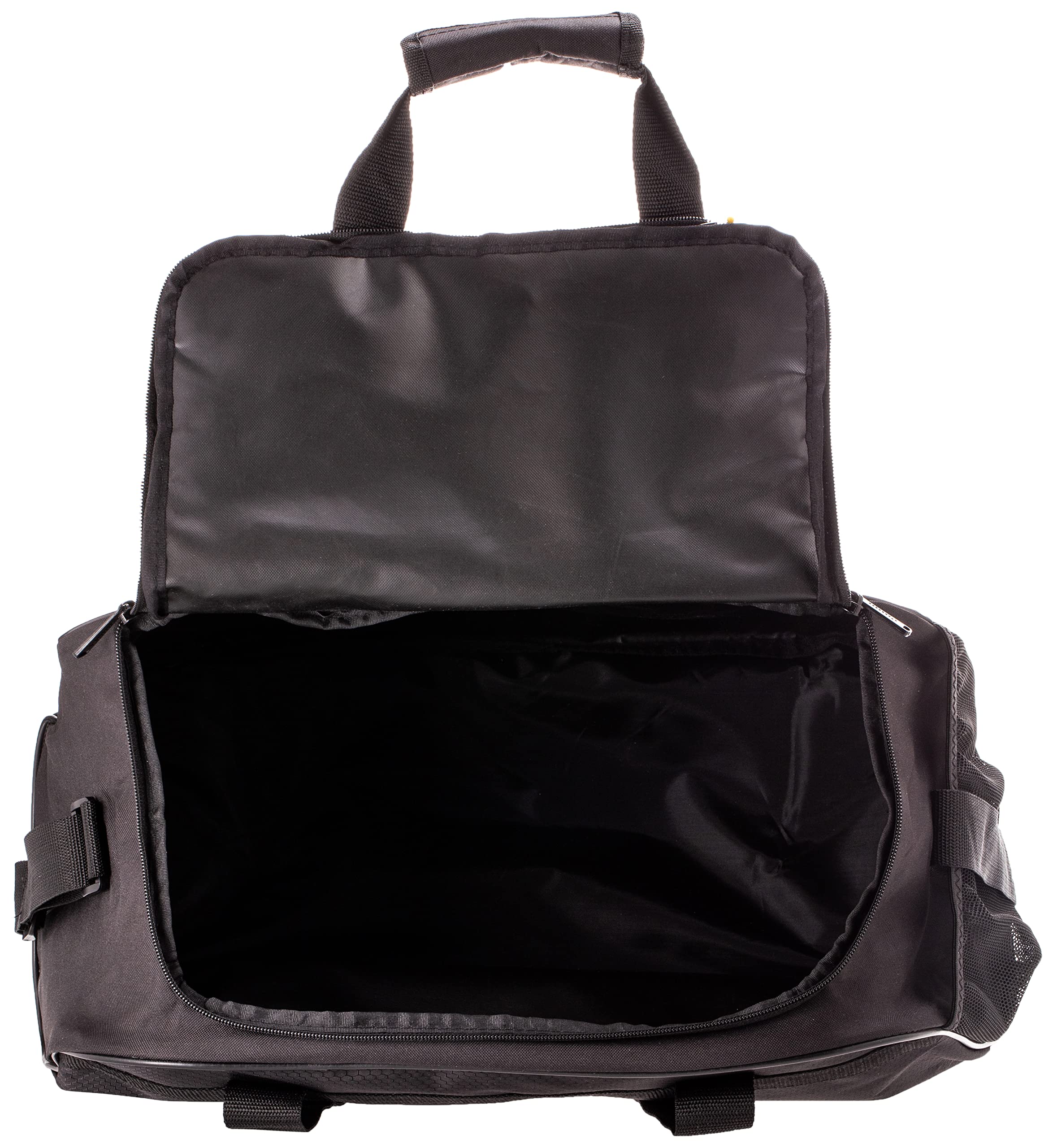 PUMA unisex adult Evercat Defiance Duffel Bags, Black, One Size US