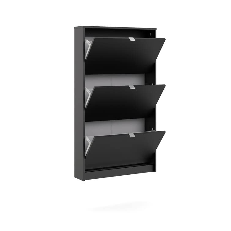 9 Pairs Manufactured Wood Shoe Storage Cabinet