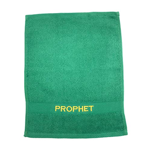 Mercy Robes Preaching Hand Towel Prophet(Green/Gold)