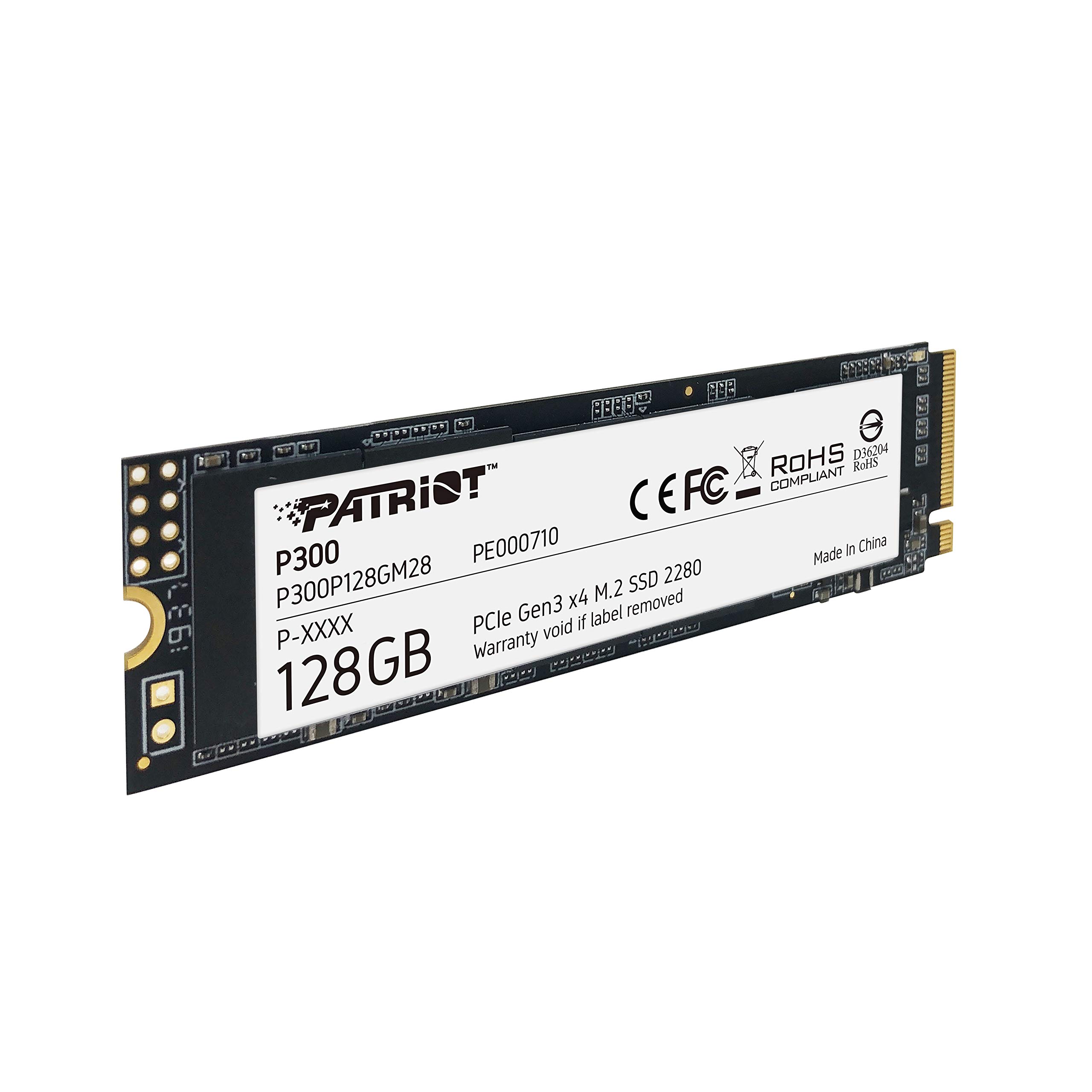 Patriot P300 M.2 PCIe Gen 3 x4 128GB Low-Power Consumption SSD