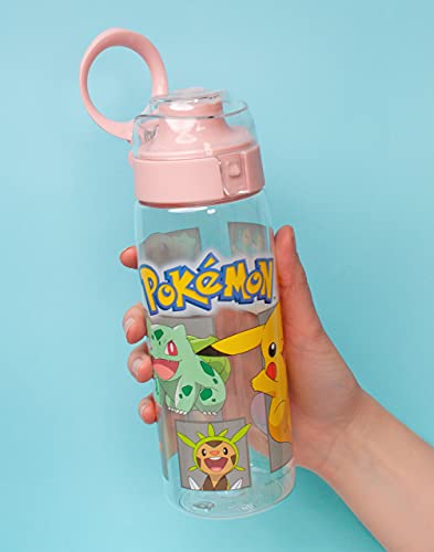 Pokemon Pikachu Character's Sports Girls Plastic Water Drinks Bottle Cup