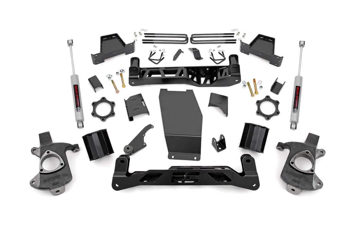 Rough Country 6" Suspension Lift Kit for 2014-2018 Chevy/GMC 1500 4WD - 22635
