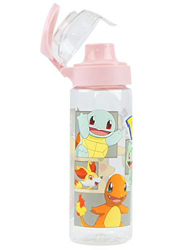Pokemon Pikachu Character's Sports Girls Plastic Water Drinks Bottle Cup