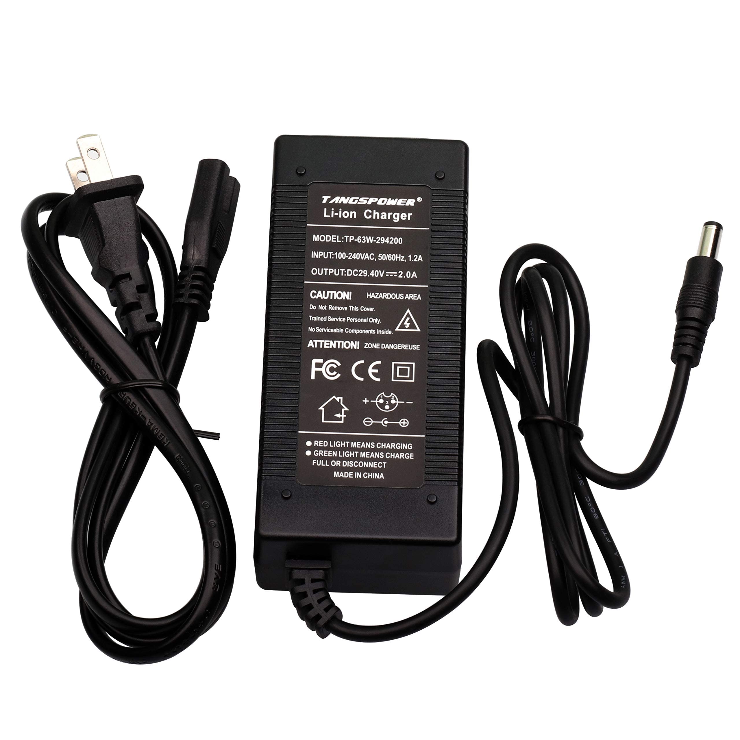 29.4V Charger Replacement DC29.4v/0.4a 25.9V Charger 29.4 Volt for hoverstar 7S Lithium Battery Pack