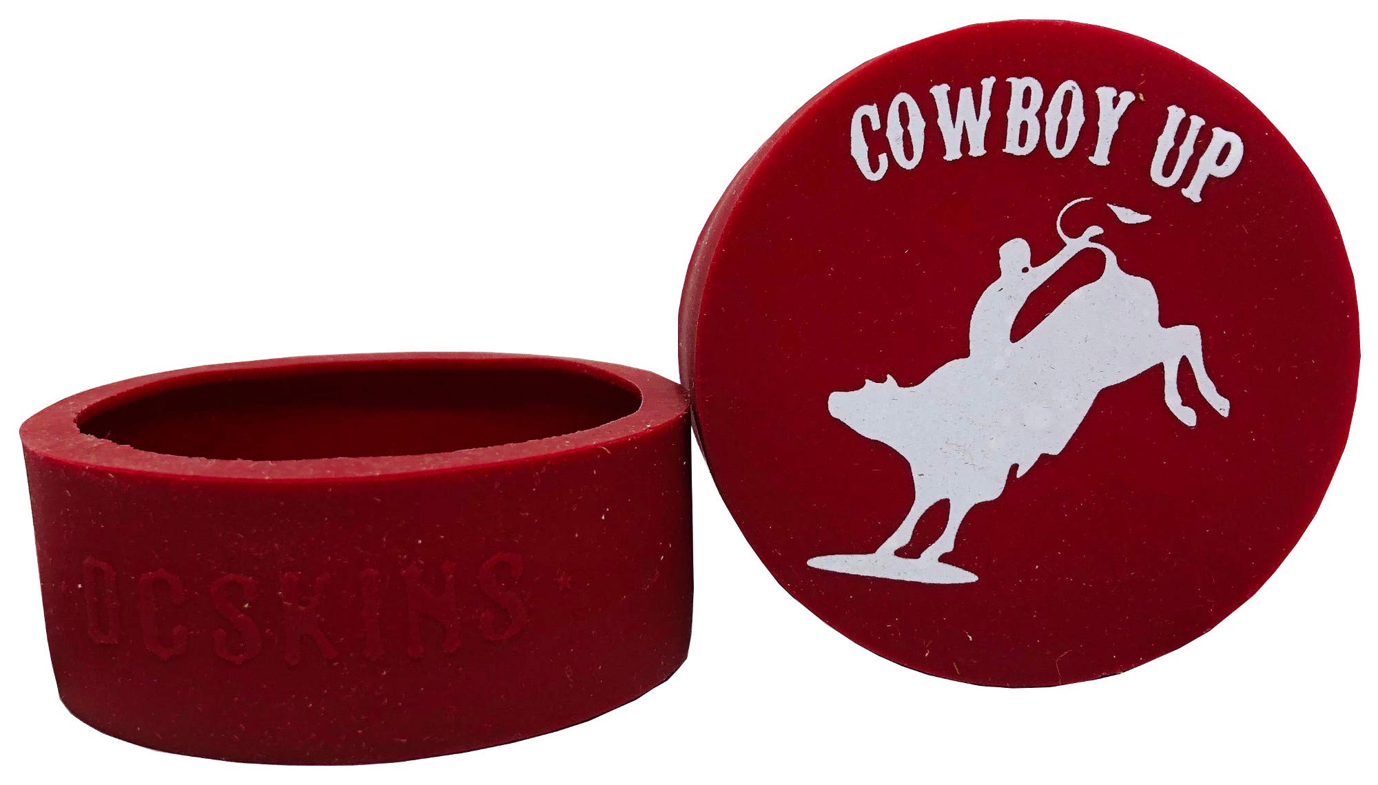 Schmitty's Herbal Snuff Wintergreen 10 Cans with DC Crafts Nation Skin Can Cover - Cowboy