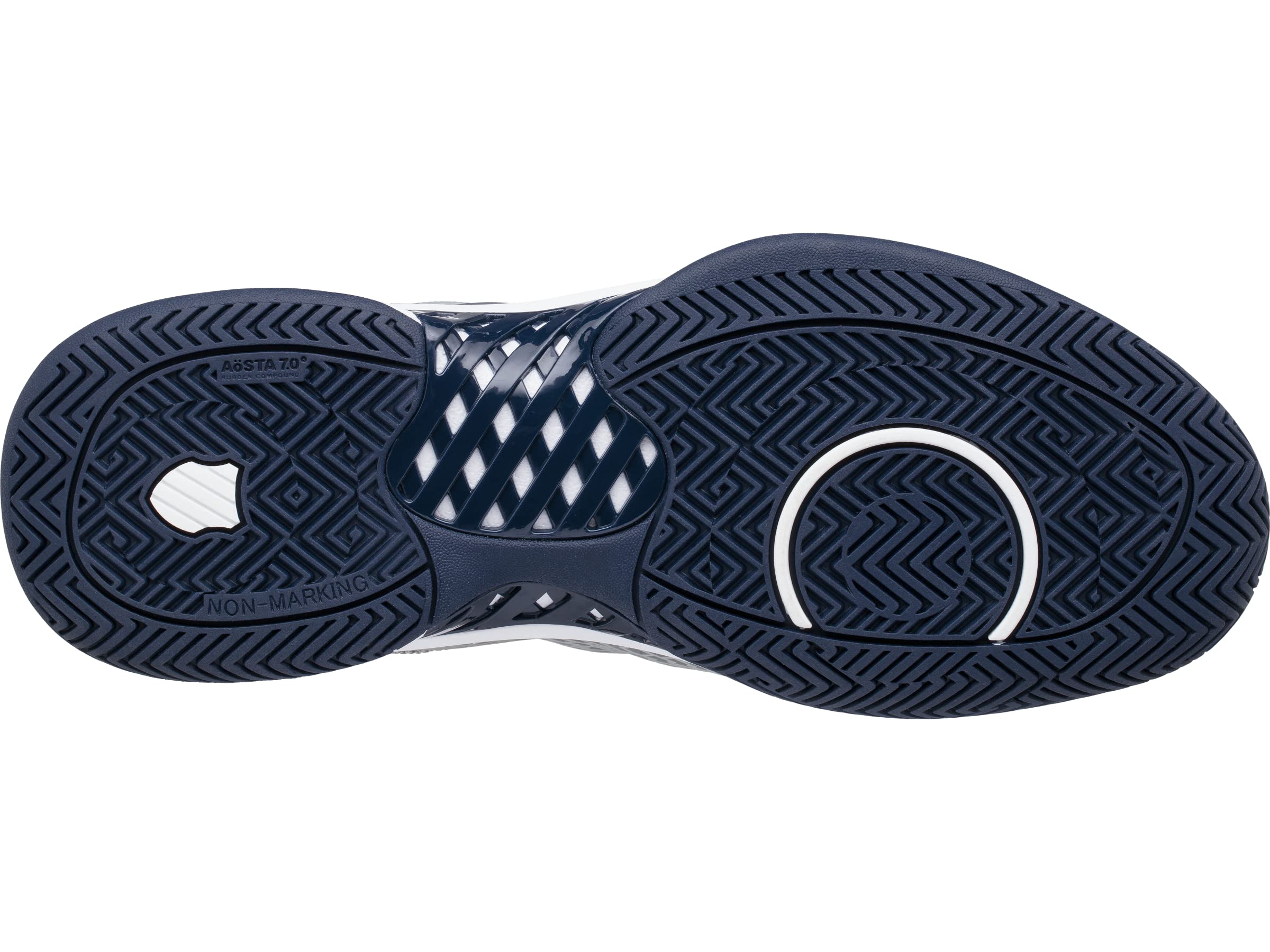 K-Swiss Men's Express Light Pickleball Shoe, Highrise/Navy, 12 M