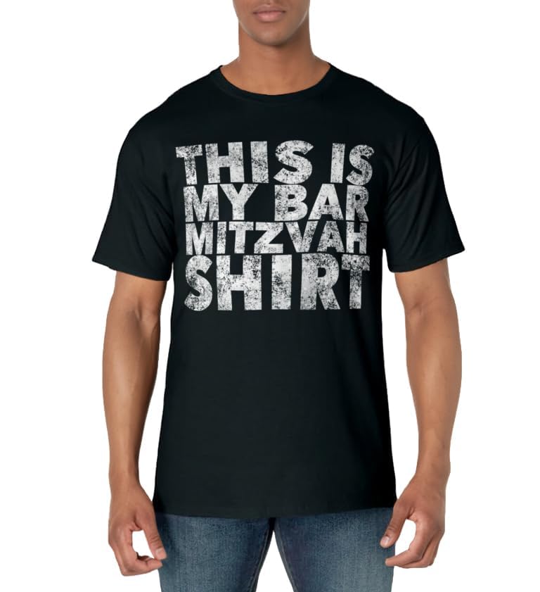 Bar Mitzvah For Boys Funny Bar Mitzvah T-Shirt