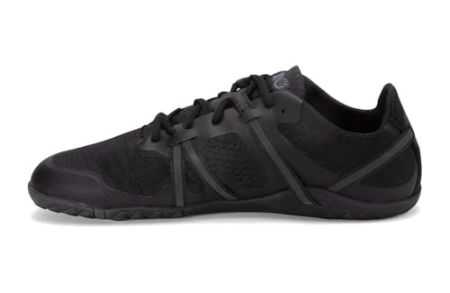 Xero Shoes Barefoot Shoes for Men | Speed Force Men’s Barefoot Running Shoes | Zero Drop, Wide Toe Box, Ultra Lightweight, Minimalist | Black, Size 14