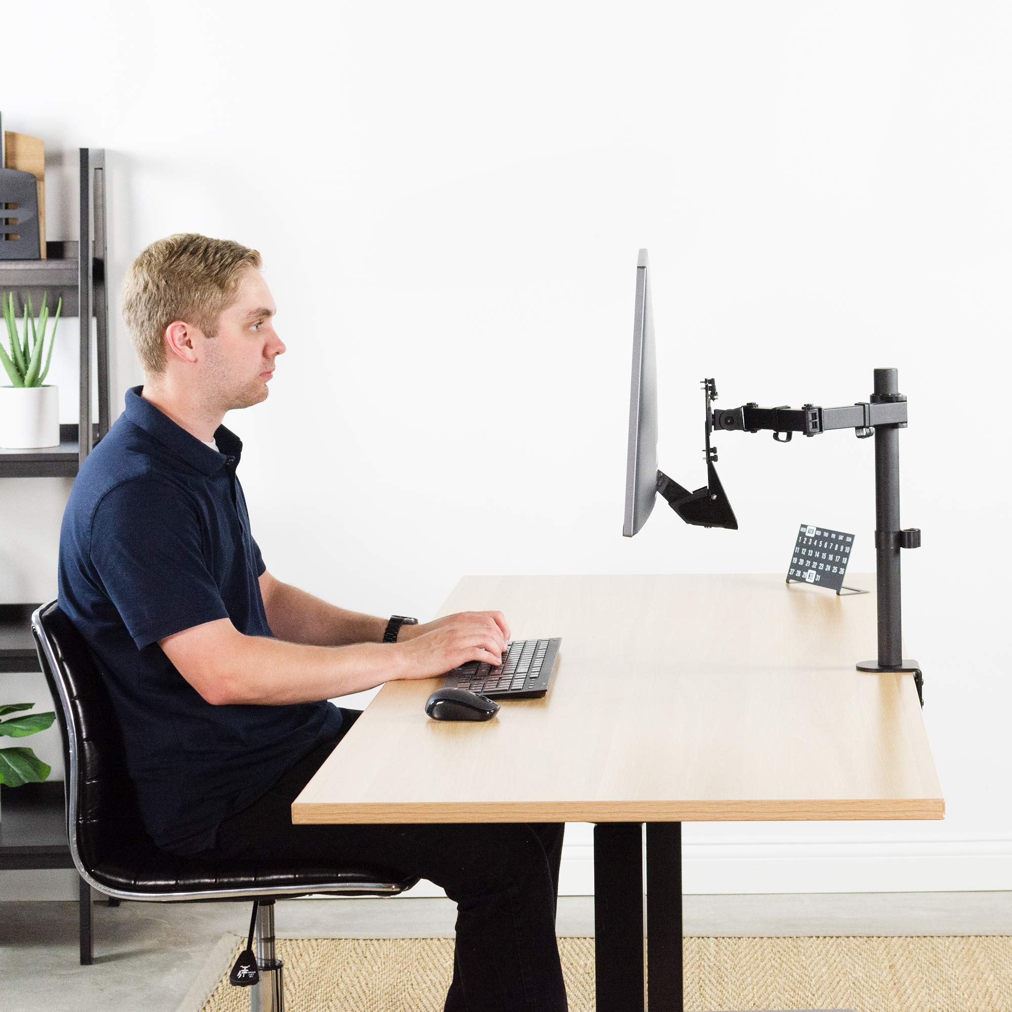 VIVO VESA Adapter Plate Bracket Designed for Asus Monitors MX259H, MX259HS, MX279H, MX25AQ, and MX27AQ, VESA 75x75mm and 100x100mm Conversion Kit (MOUNT-ASMX01)