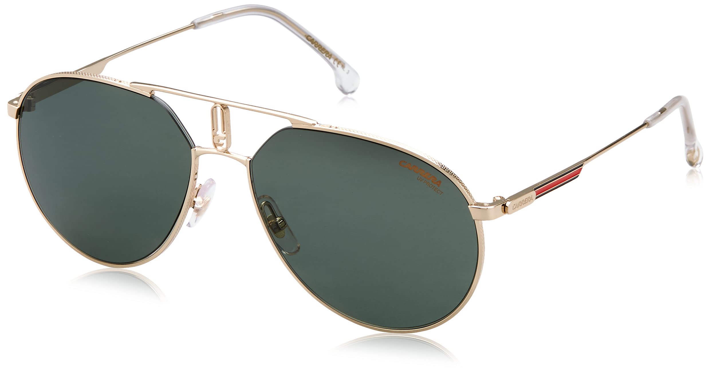 Carrera CARRERA 1025/S PEF Gold/Green CARRERA 1025/S Pilot Sunglasses Lens Ca , 59mm