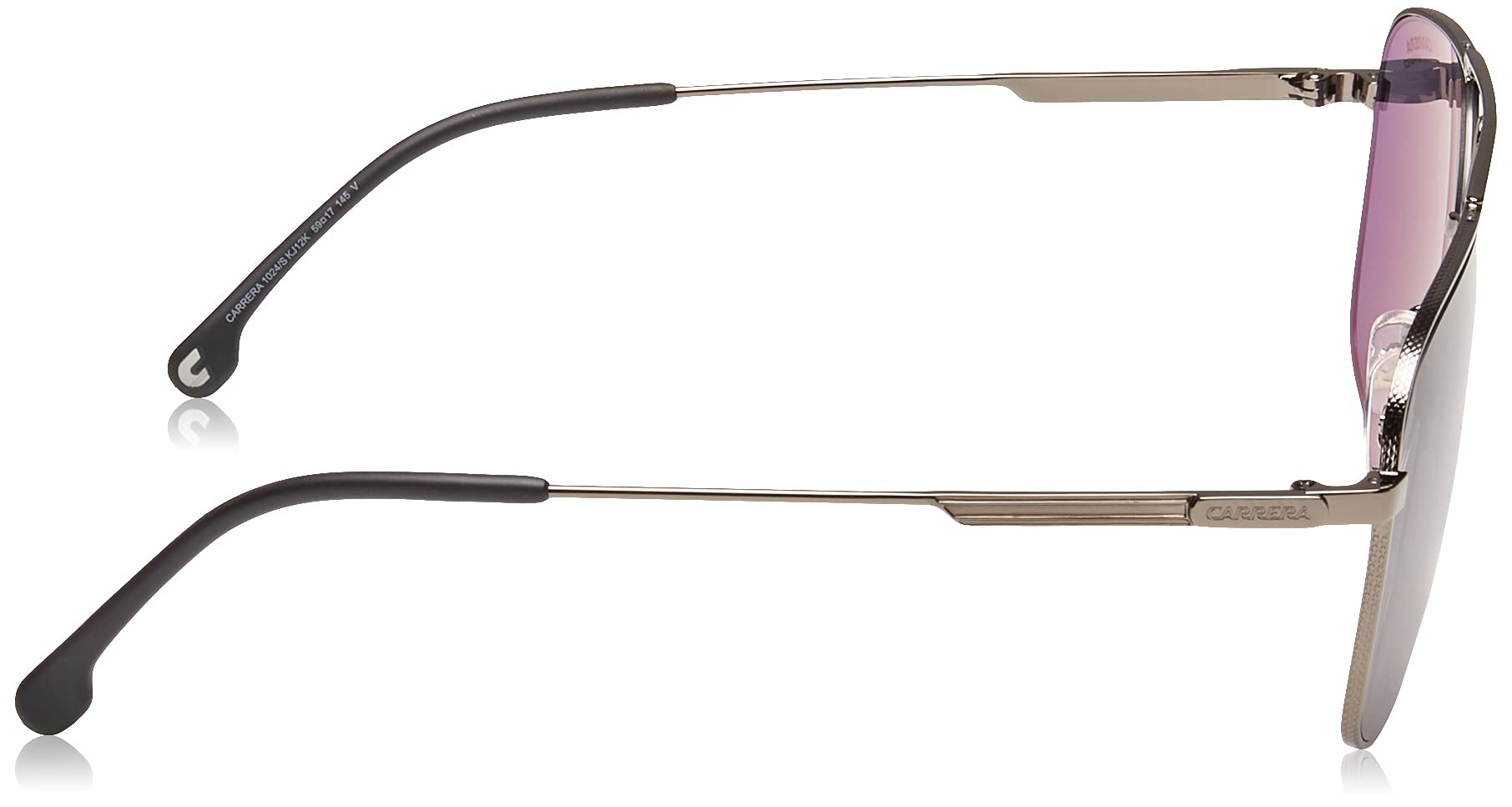 Carrera Modern Standard Sunglasses, Kj1/2k Dk Ruthenium, 59