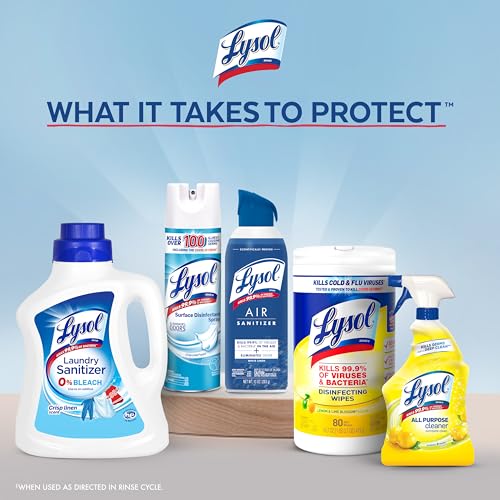Lysol Sport Laundry Sanitizer Additive, Sanitizing Liquid for Gym Clothes and Activewear, Eliminates Odor Causing Bacteria, 90oz
