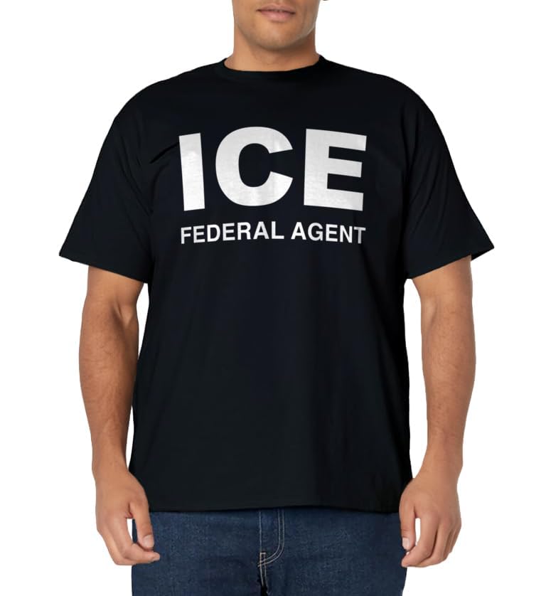 ICE Federal Agent US Border Patrol Halloween Costume T-Shirt
