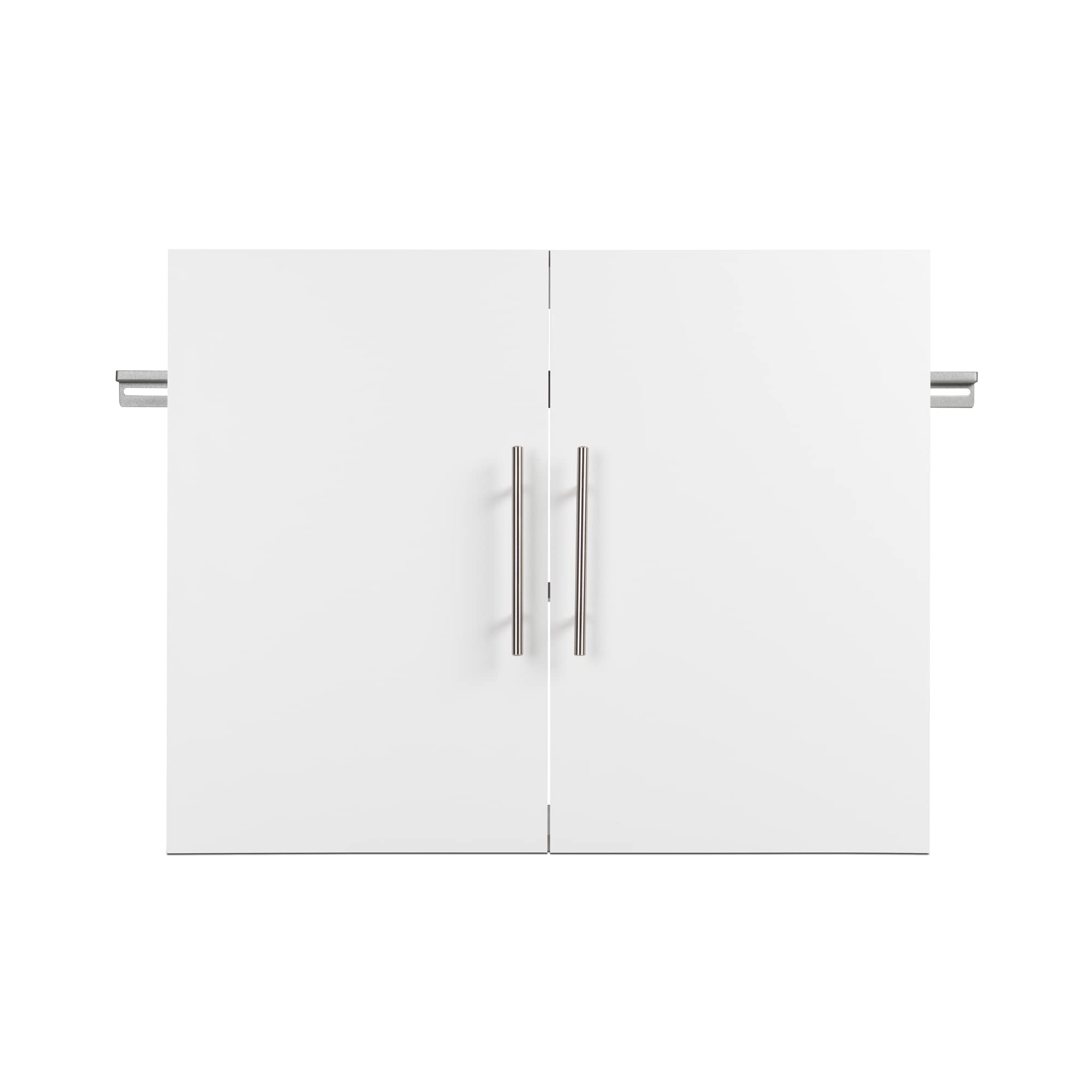 Prepac HangUps 30" Upper Garage Cabinet, Bathroom Cabinet Wall Mount, Laundry Cabinet, Kitchen Wall Cabinet, Ideal for Garage, Kitchen and Laundry Organization 30" W x 24" H x 16" D, White