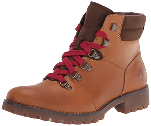 Timberland Women's Ellendale Mid Lace-Up Boot Hiking, Wheat, 8