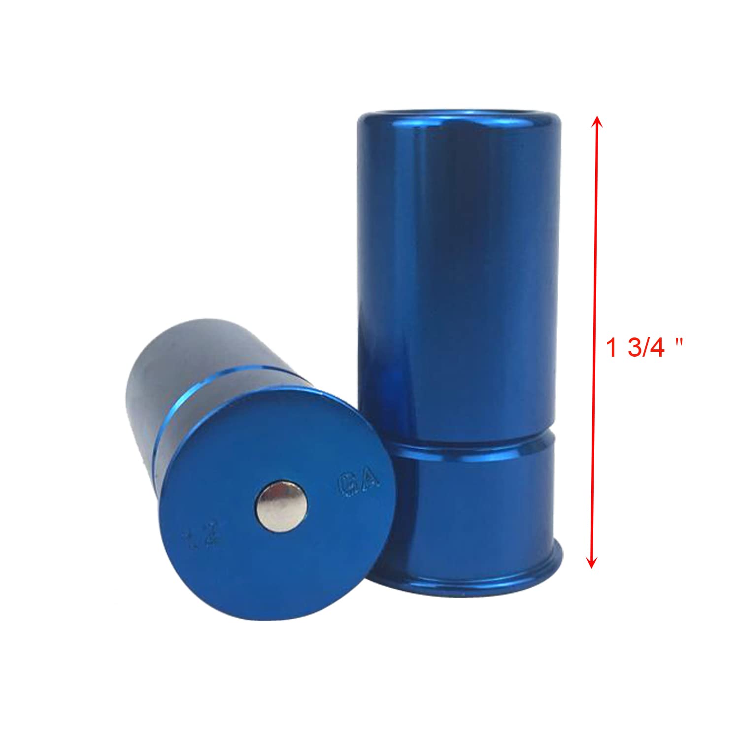 TOURBON Shotgun Dummy Round 12 Gauge Snap Caps (2pcs/pk) - Blue
