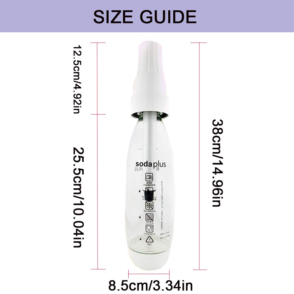 HXZB 1L Soda Siphon Carbonated Seltzer Water Maker Homemade Sparkling Beverages Machine Use Standard CO2 Chargers