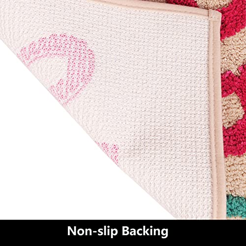 Zeeinx Get Naked Bath Mat Cute Bathroom Rugs Non Slip Microfiber Bath Rugs Funny Bathroom Decor Machine Washable Bath mat for Tub and Shower,20βx32β