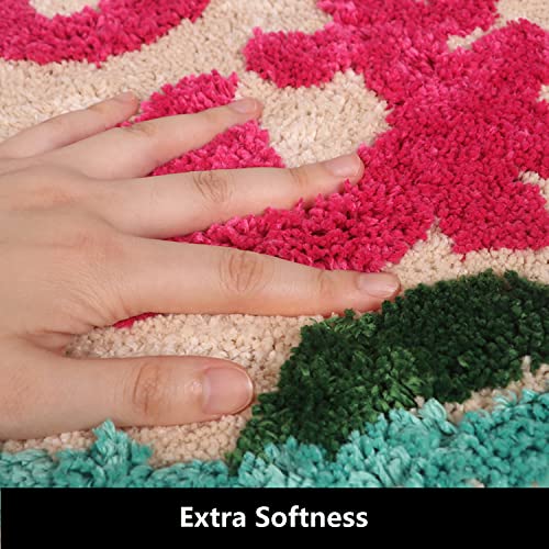 Zeeinx Get Naked Bath Mat Cute Bathroom Rugs Non Slip Microfiber Bath Rugs Funny Bathroom Decor Machine Washable Bath mat for Tub and Shower,20βx32β