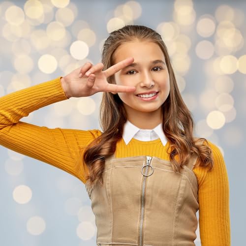 Fake Collar Detachable Dickey Collar Blouse Half Shirts Peter Pan Faux False Collar for Women & Girls Favors White, 2 Pack