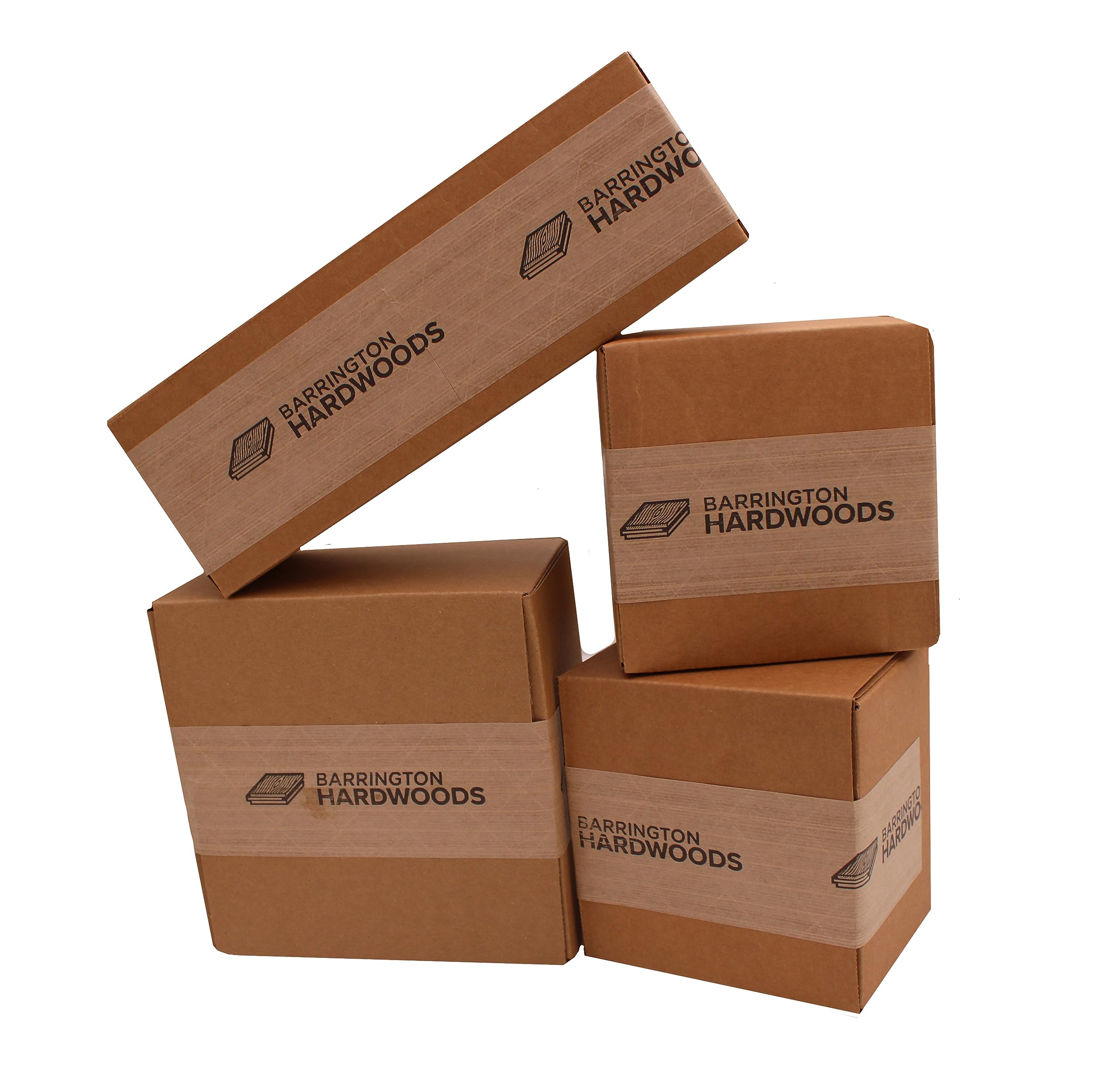Barrington Hardwoods Red Oak Lumber Board - 3/4" x 2" (4 Pieces) (3/4" x 2" x 12")