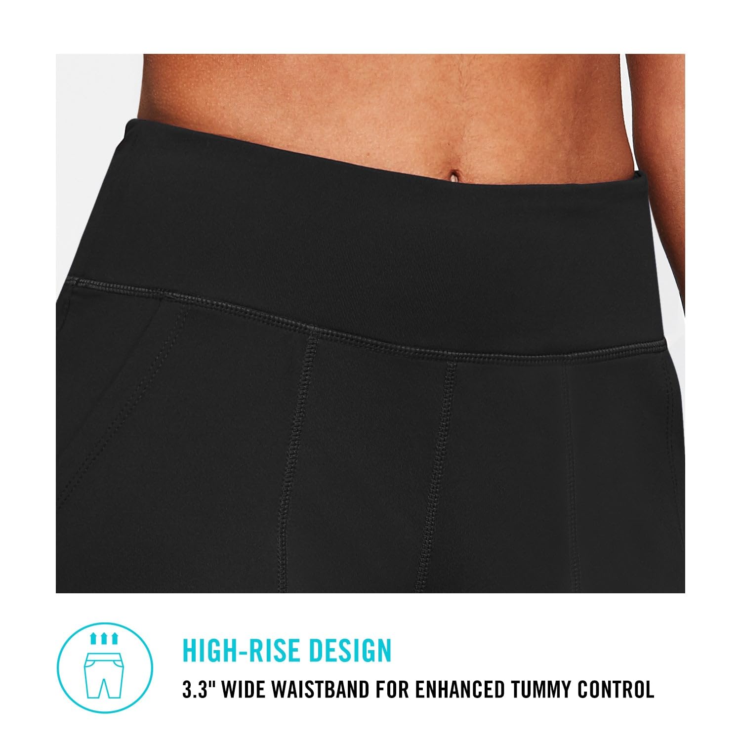 BALEAF Women's 10" Bermuda Long Shorts Running Athletic Shorts High Waisted Casual Summer Knee Length Black Size XL