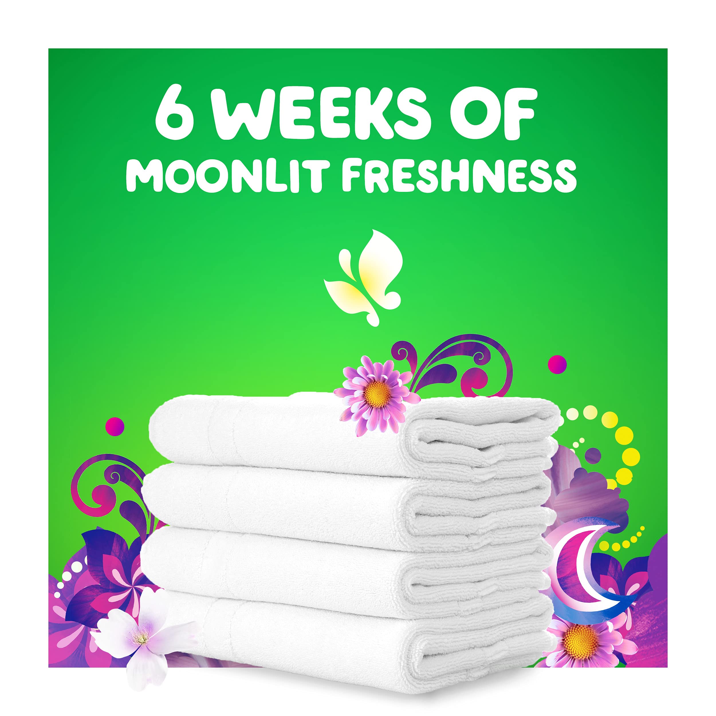 Gain Laundry Detergent Liquid Soap, Moonlight Breeze, 75 Fl Oz, Pack of 2