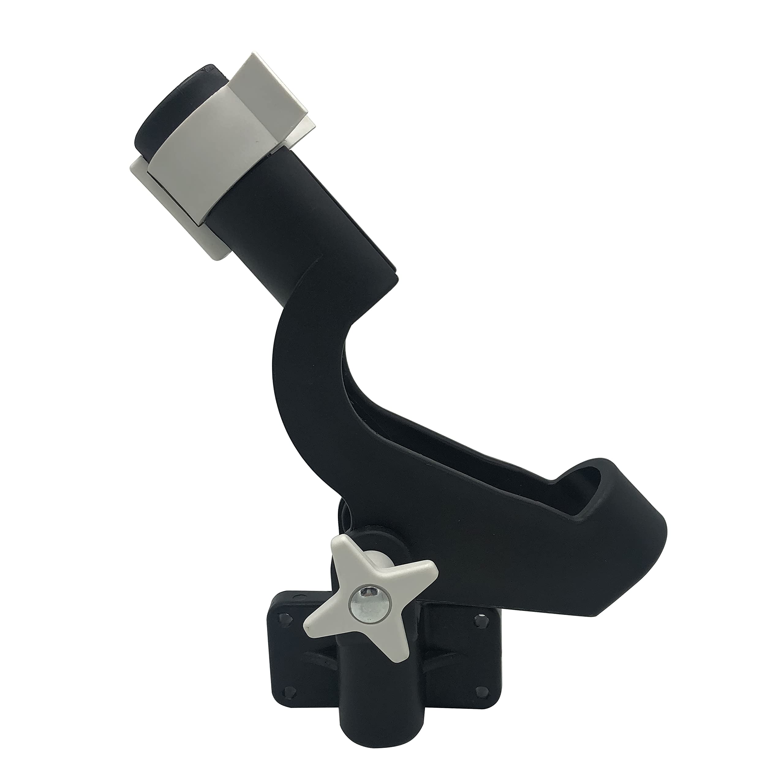 Twin Pack Rod Holder with 2 Side Mounts and 2 Bottom Mounts Adjustable Boat Fishing Rod Holder