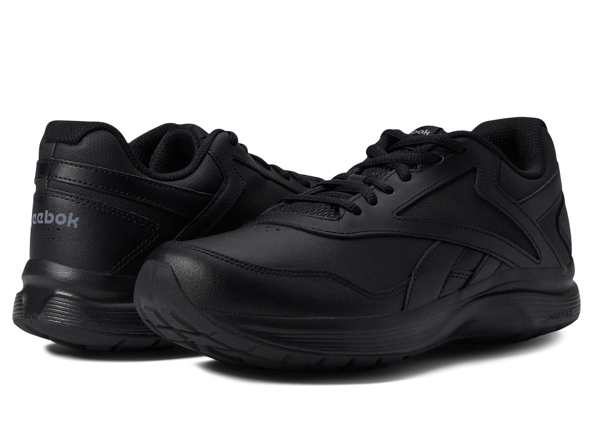 Reebok Men's Walk Ultra 7 DMX Max Shoe, Black/Grey/Royal, 9.5