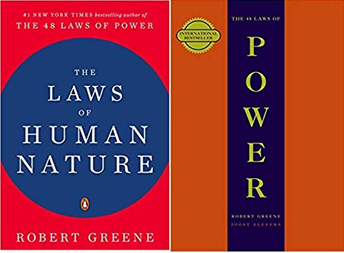 By[Robert Greene] 48 Laws of Power & The Law of Human Nature Paperback