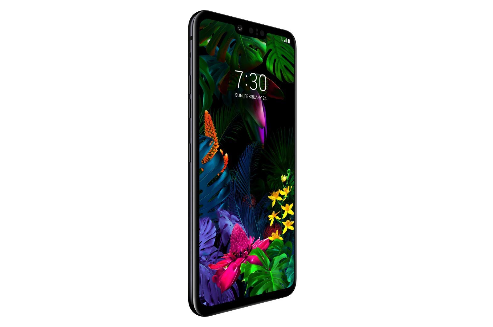 LG G8 ThinQ (128GB, 6GB RAM) 6.1" QHD+ OLED FullVision Display, Crystal Sound OLED Speaker, Hand ID, Air Motion, 4G LTE (Only for T-Mobile & Its MVNO's) (Renewed) (Aurora Black)