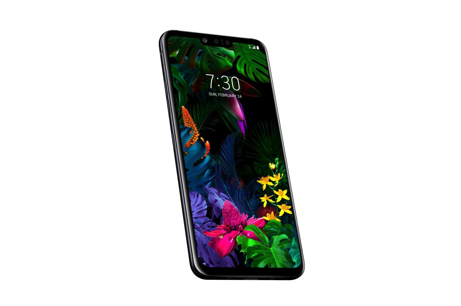 LG G8 ThinQ (128GB, 6GB RAM) 6.1" QHD+ OLED FullVision Display, Crystal Sound OLED Speaker, Hand ID, Air Motion, 4G LTE (Only for T-Mobile & Its MVNO's) (Renewed) (Aurora Black)