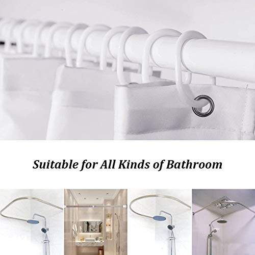 Valcatch 1 Set 3D Digital Printing Shower Curtain Sets with Rugs Toilet Lid Cover and Bath Mat Stylish Ice Cube Shower Curtain with 12 Hooks for Home Hotel Party Bathroom Decorations