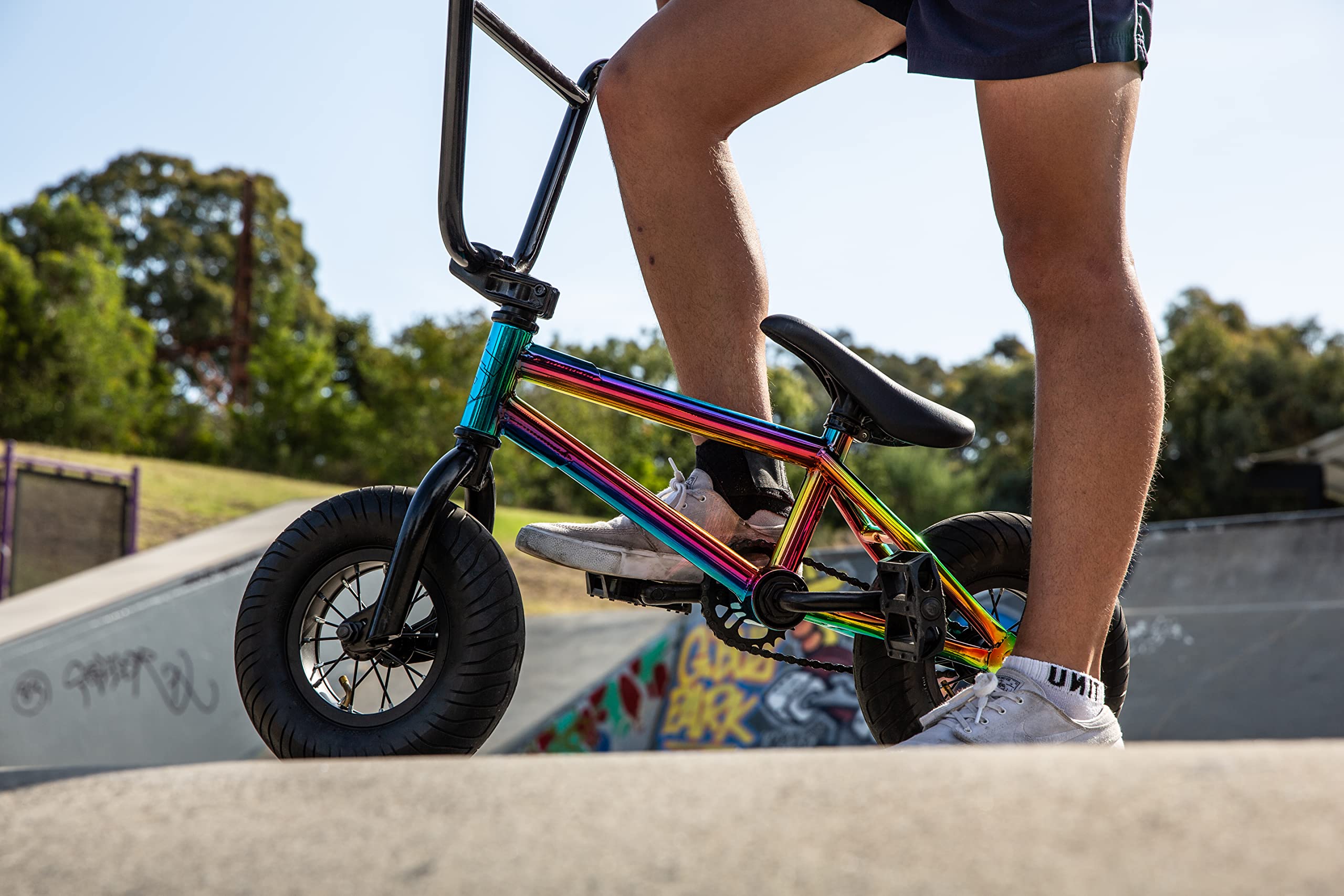 Sullivan Mini BMX Bike with Fixed Saddle | Premium Quality Free Mini BMX with Lightweight 10” Wheels | Suitable for Ages 8+, Perfect for High-Impact Tricks